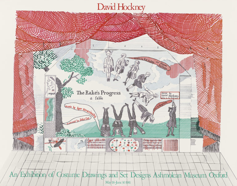 David Hockney, The Rake's Progress, Ashmolean Museum, Oxford ...