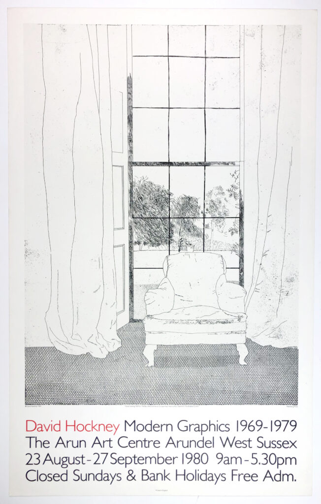 David Hockney, Modern Graphics 1969-1979 - Tomkinson Churcher